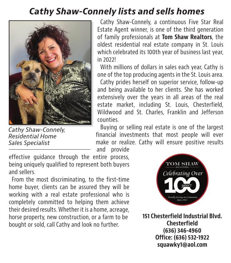Cathy Shaw -Connely lists and sells homes | Business | westnewsmagazine.com