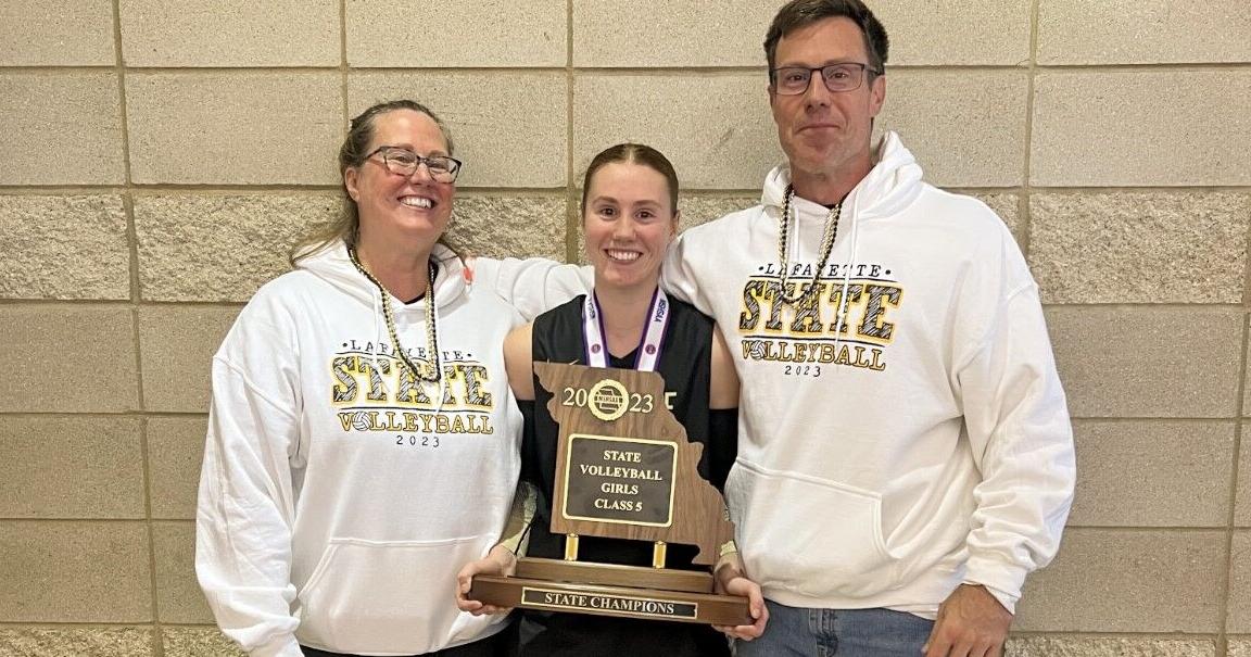 Lafayette's Nelson ends volleyball career with state titles, school ...