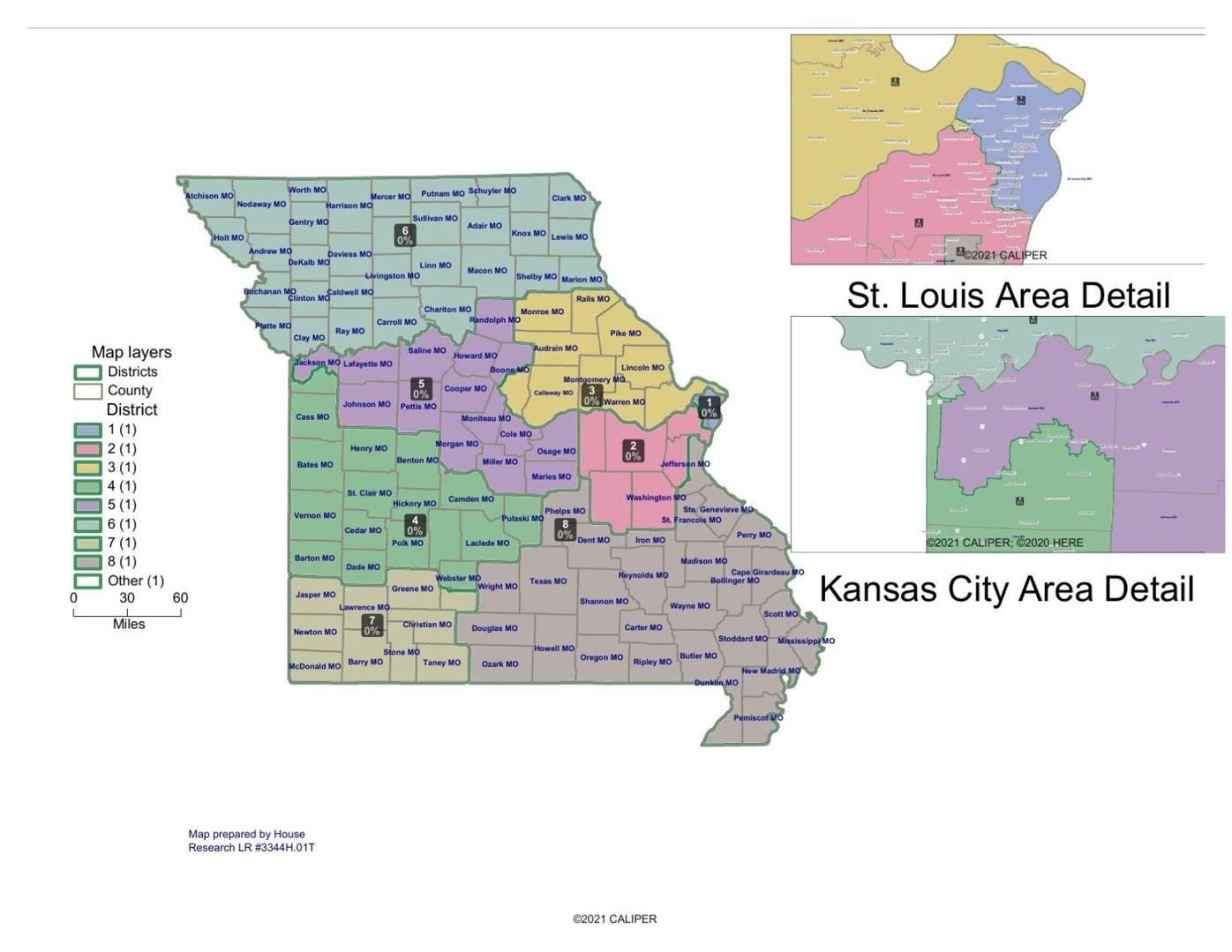 State legislature passes new congressional district map | West County ...