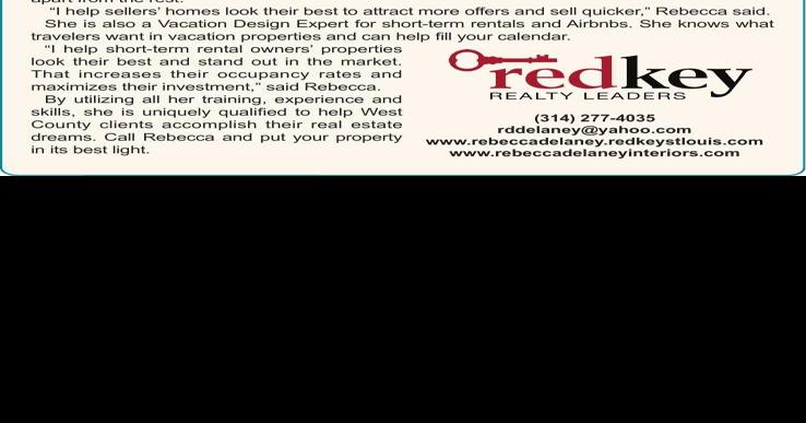 RedKey Realty Leaders – Rebecca Delaney | Business | westnewsmagazine.com