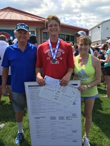 Haskins getting started at Indiana after capping Parkway South tennis ...