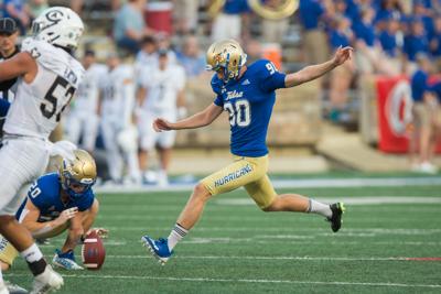 Eureka's Long gets his kicks for Tulsa Golden Hurricane | Sports ...