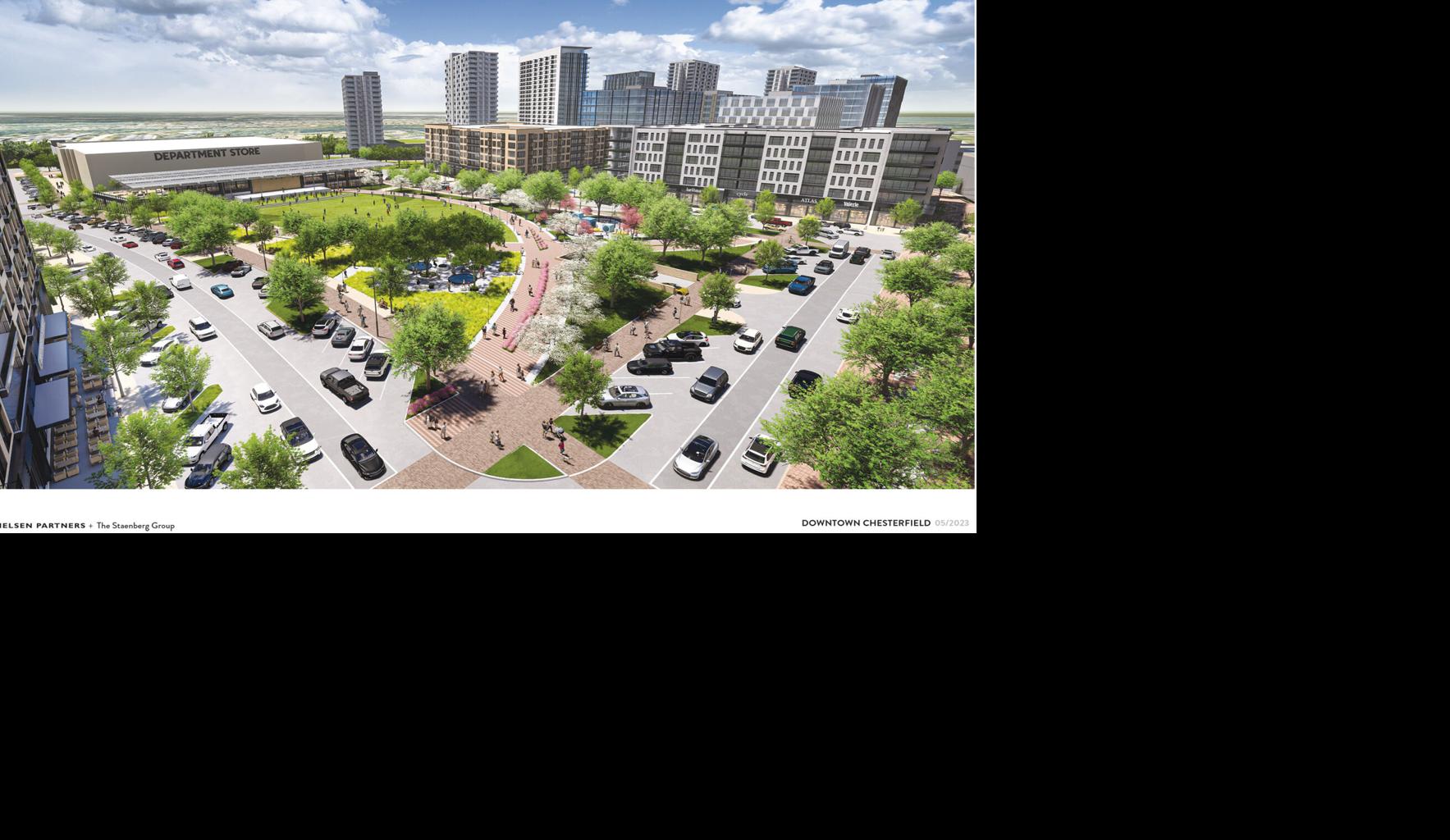 Site development concept plan proposed for Chesterfield Mall ...