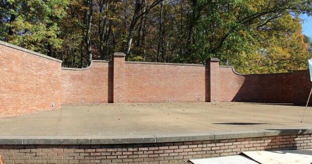 Bluebird Park revamps amphitheater with new roof | Ellisville ...
