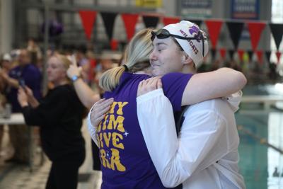 Eureka's Schoessel ends swimming career by winning 50 free every year | Sports ...