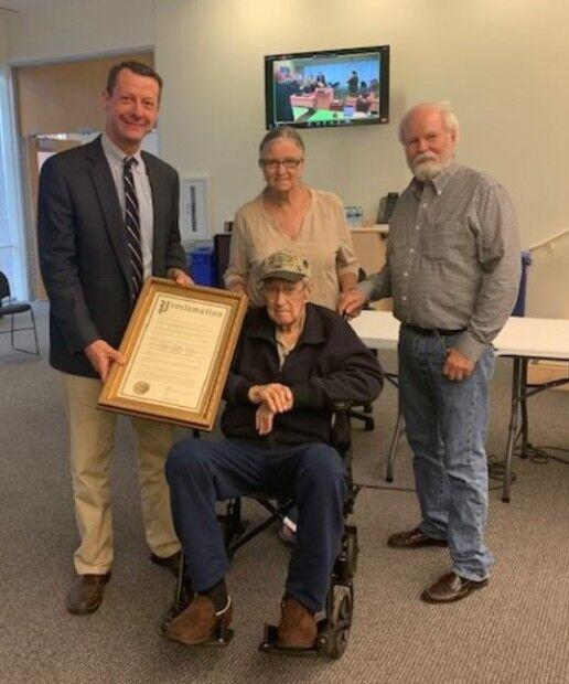 Wildwood mayor presents proclamation to 100-year-old resident ...