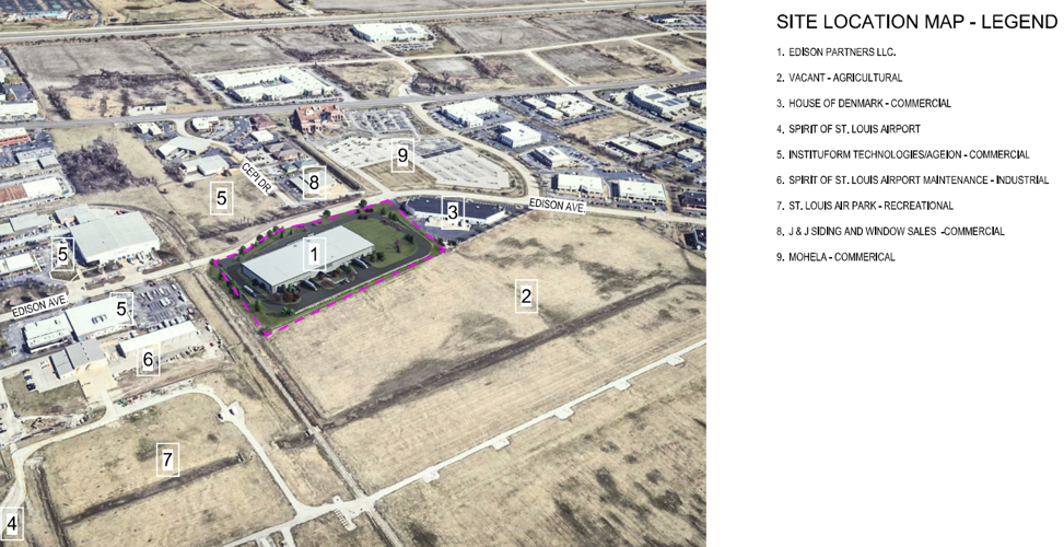 P&Z gives nod of approval to new Edison Avenue business | Chesterfield ...