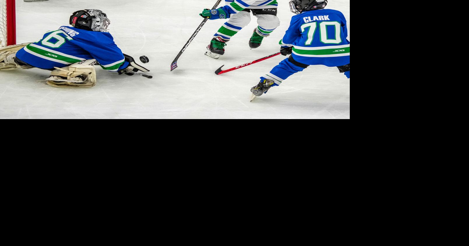 Youth Hockey: Meramec Sharks play during the first intermission of the ...