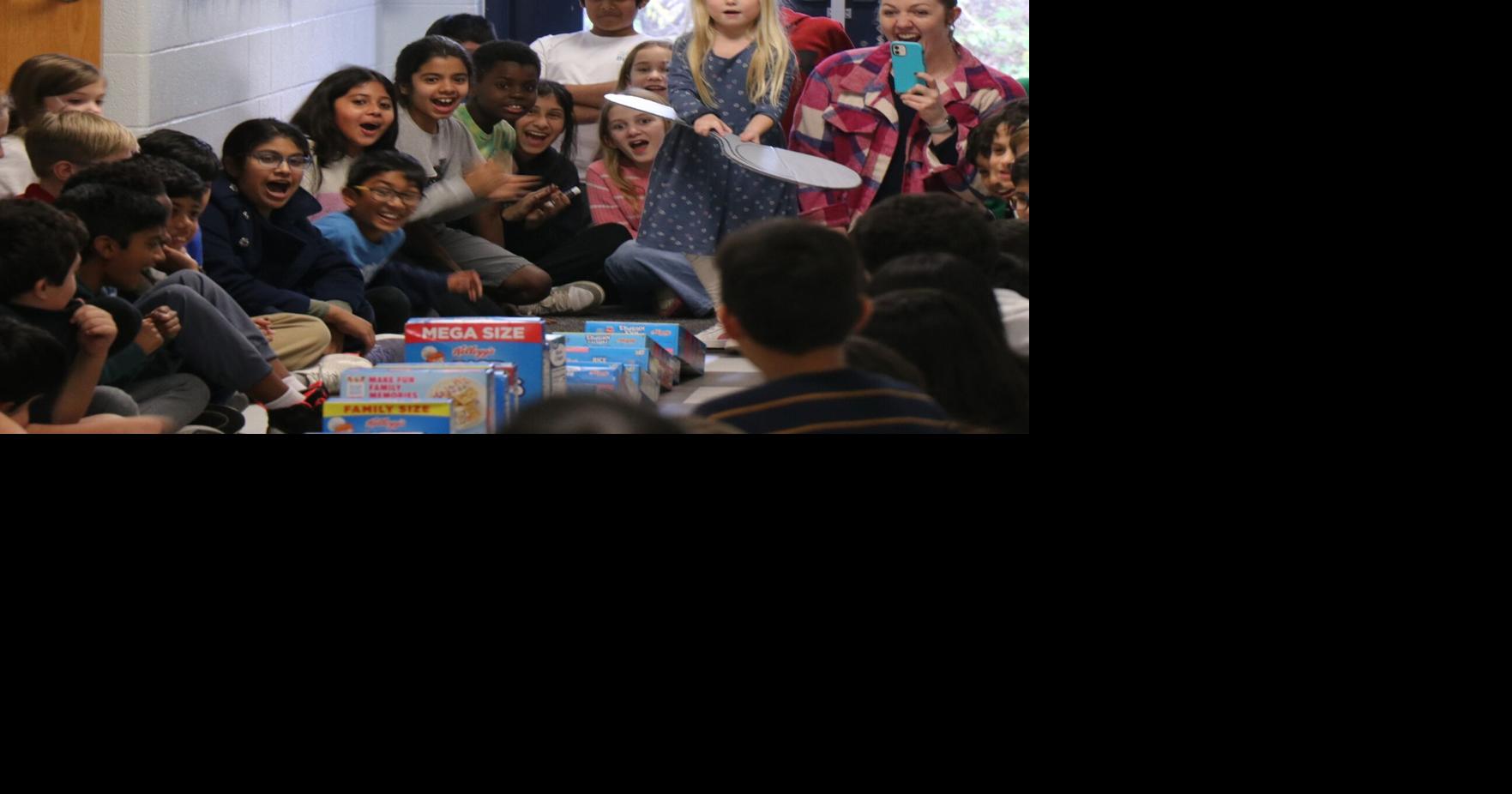 Wild Horse Elementary students donate cereal to nonprofit | Schools ...