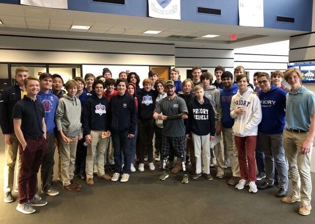 Priory brings USO spirit, mission to life on campus | Schools ...