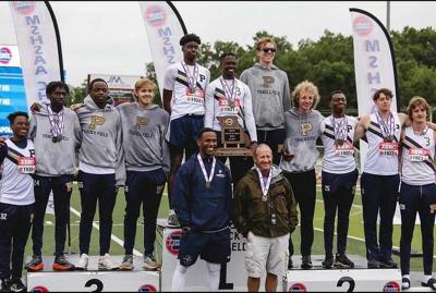 Principia's Asinga sets state records, helps Panthers win Class 1 track ...