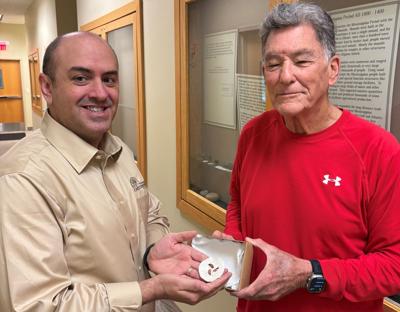 Chesterfield returns missing artifact to SEMO | Chesterfield ...