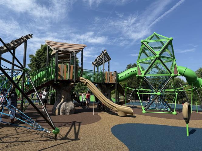 Bright, bold, inclusive new playground open at Chesterfield’s Central ...