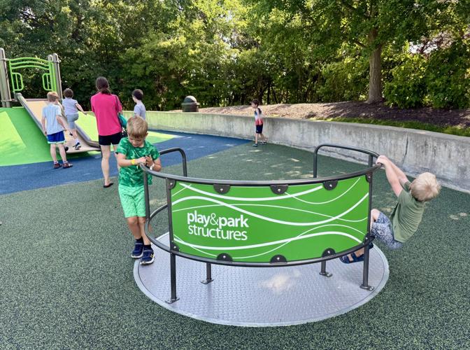 Bright, bold, inclusive new playground open at Chesterfield’s Central ...