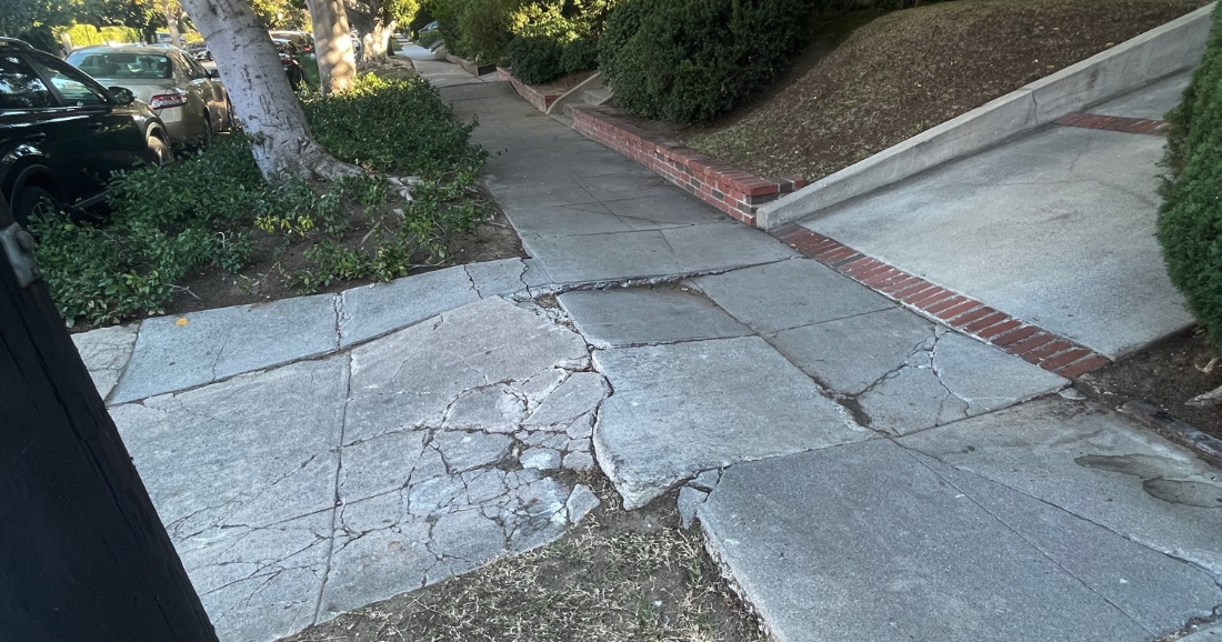 Not Only Is LA Dirty, Its Crumbling Sidewalks Reflect a City in Crisis ...