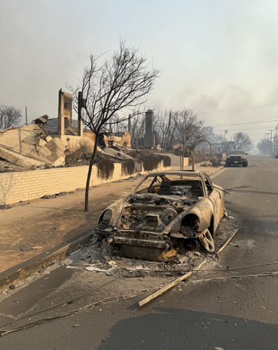 Palisades Fire Anniversary: Then and Now Photo Comparison | Pacific ...