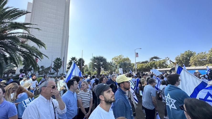 Slide Show: Pro-Israel Rally Draws Massive Crowd in Westwood | News ...
