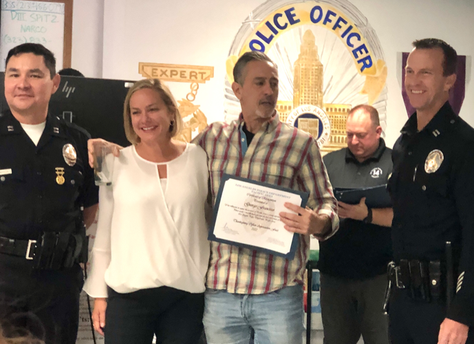 Serving Up Gratitude to LAPD | Lifestyle | westsidecurrent.com