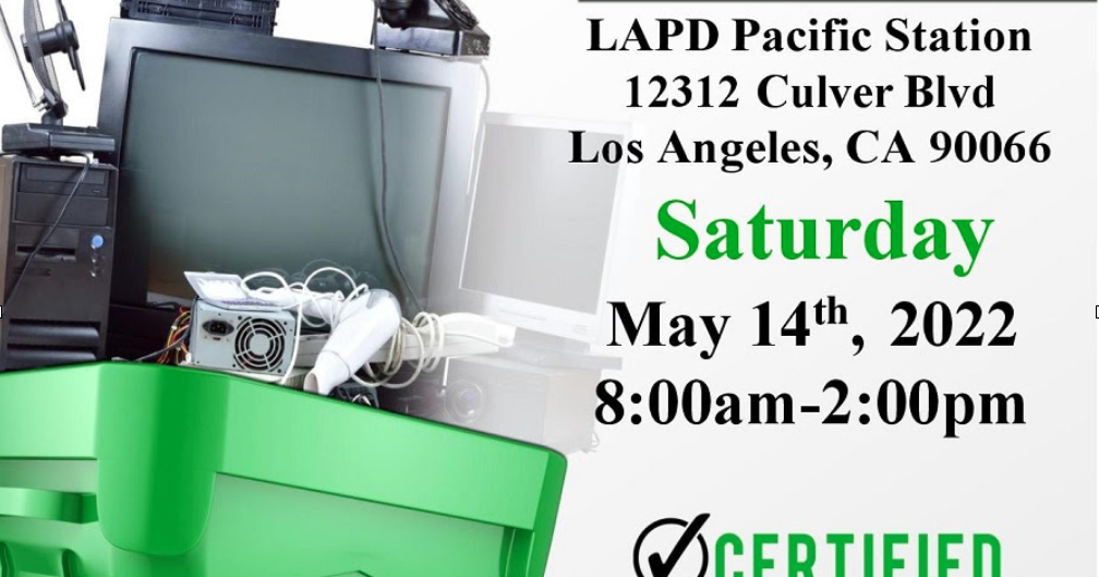 LAPD Pacific Offering E-Waste Event | News | westsidecurrent.com