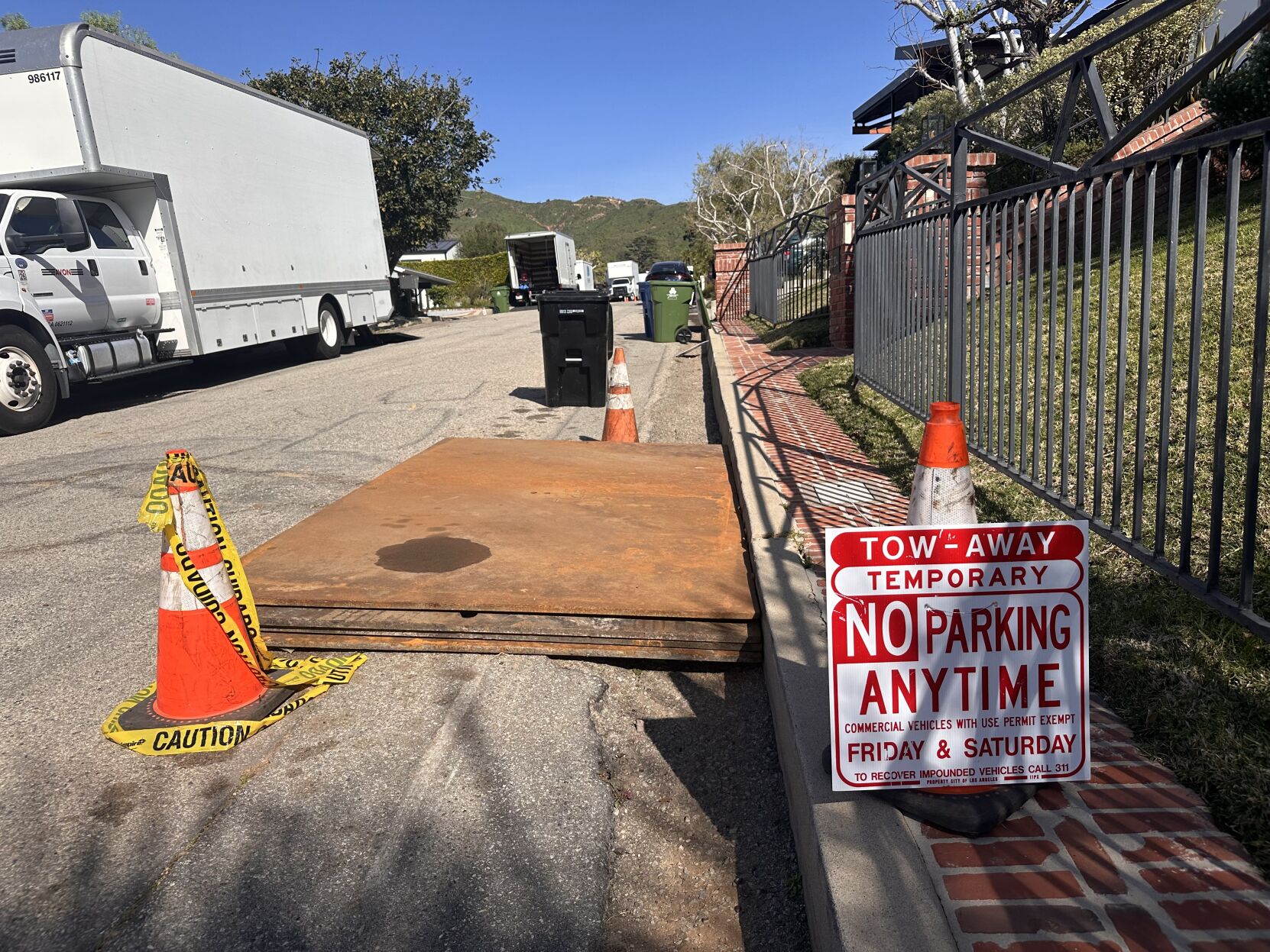 Tranquillo Ave Film Shoot Blocks Rebuilding in Palisades | Pacific ...