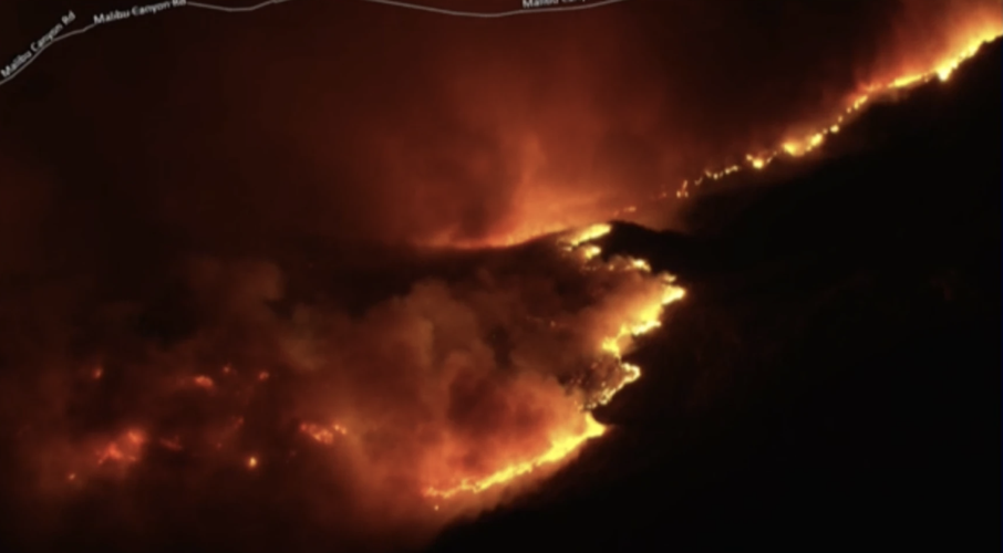 Franklin Fire Burns Over 2,600 Acres in Malibu; Evacuations Ordered ...