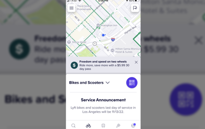 Lyft withdraws bikes/scooters from Los Angeles | News | westsidecurrent.com