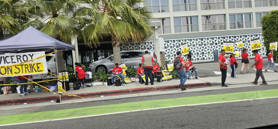 Southland Hotel Strike Continues as Workers Hit Picket Lines | News ...