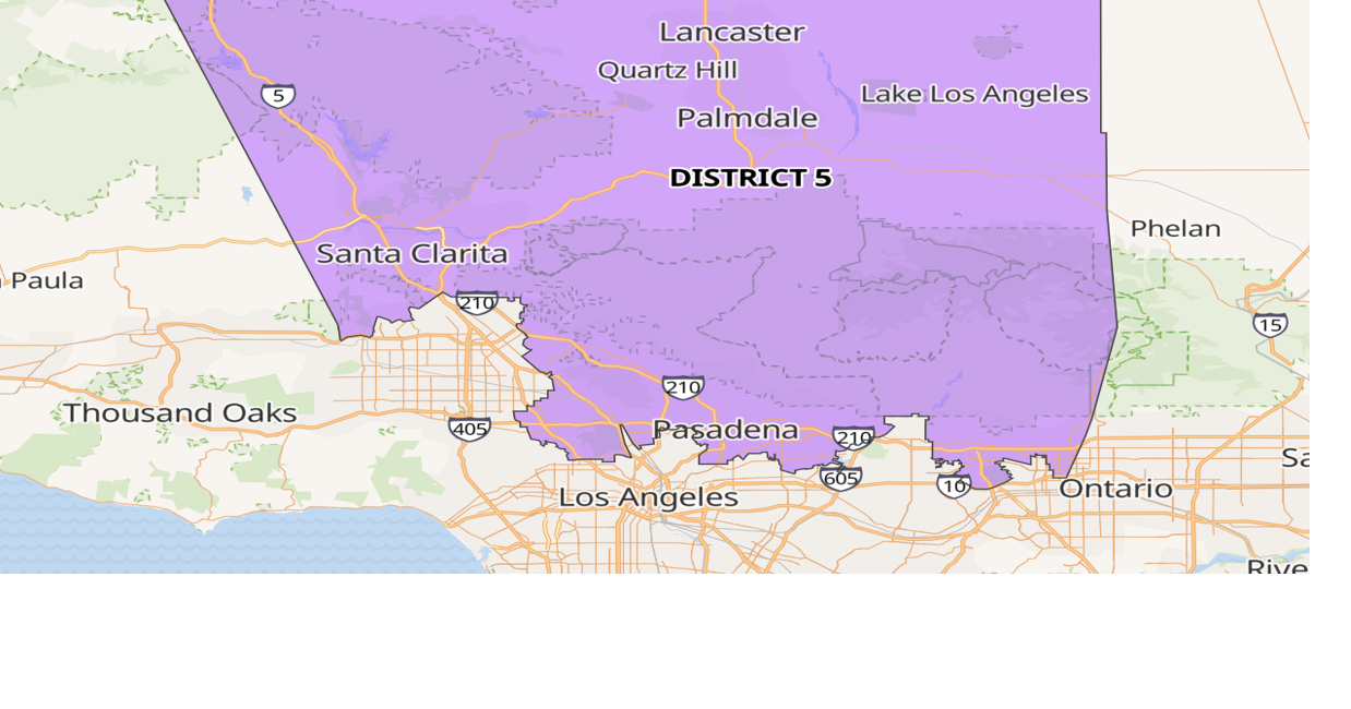 Los Angeles County Supervisor District 5 Voter's Guide | Elections ...
