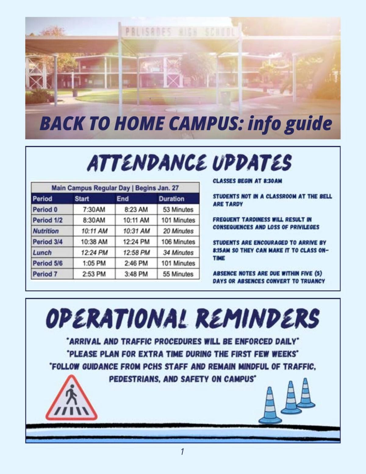 Pali High Reopening: Return to Campus Guide & New Rules | Pacific ...