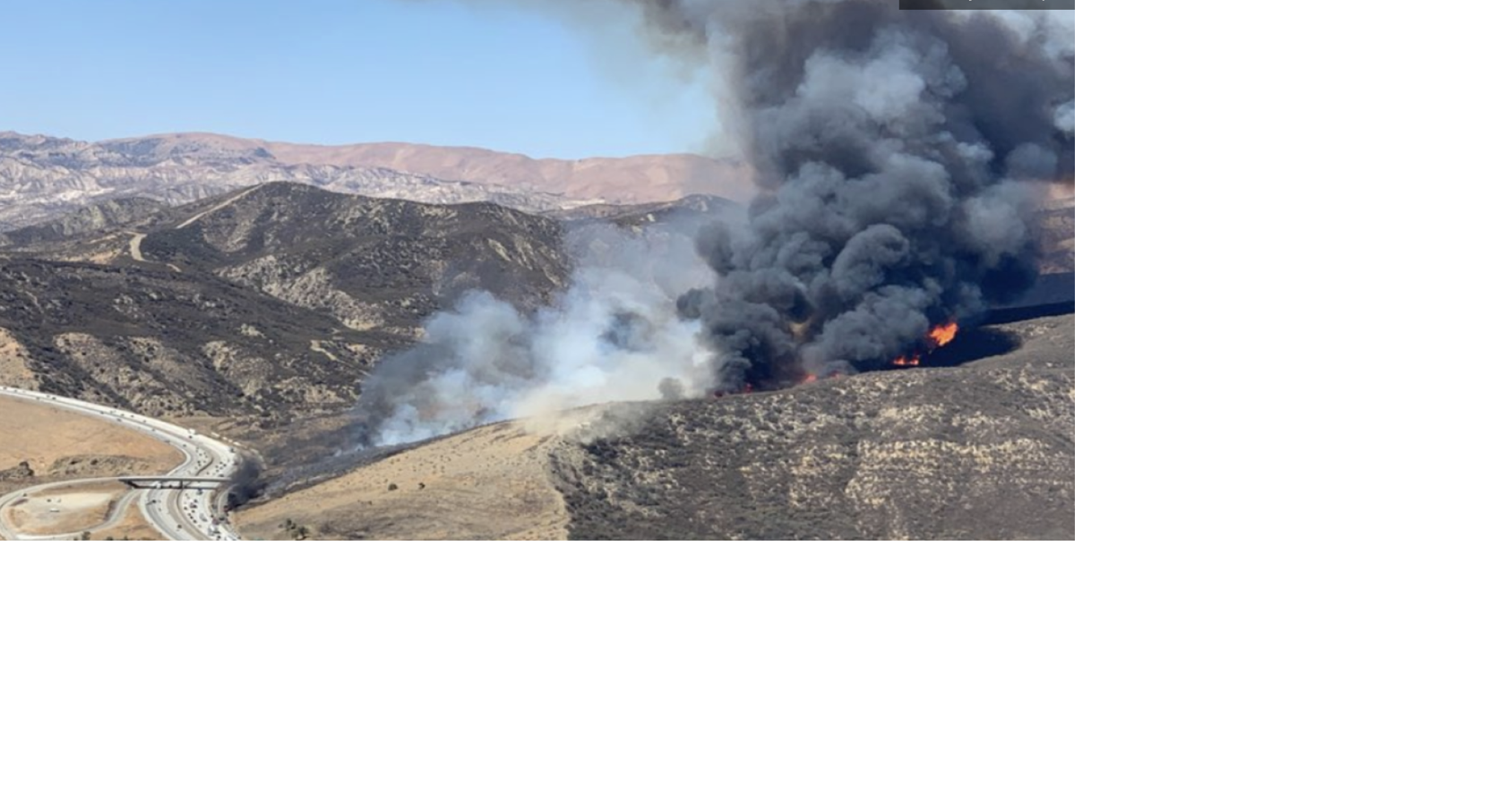 Gorman Brush Fire Burns Over 14,625 Acres With Strong Winds Coming ...
