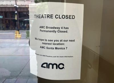 AMC Broadway 4 Movie Theater Shuts Doors on Promenade | Elections ...