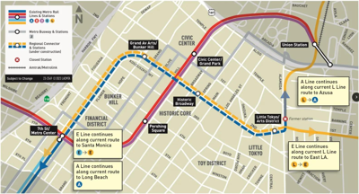 Metro's Regional Connector Set to Open Amidst Rising Concerns of Crime ...