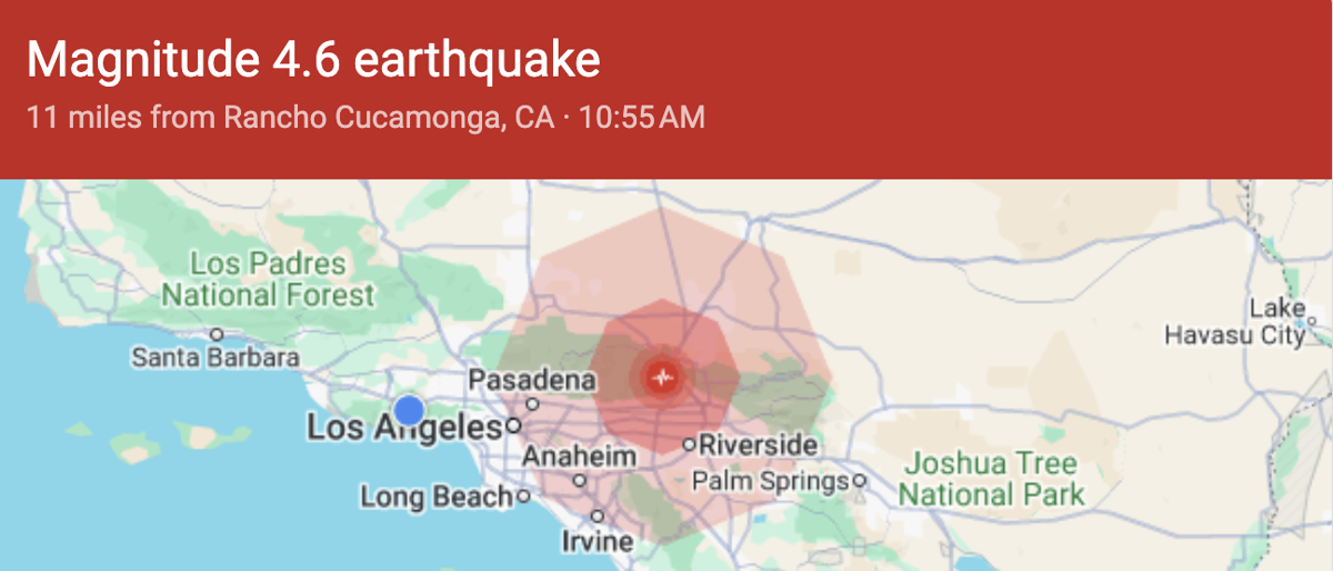 4.1 Magnitude Earthquake Rattles Southland | Regional | westsidecurrent.com