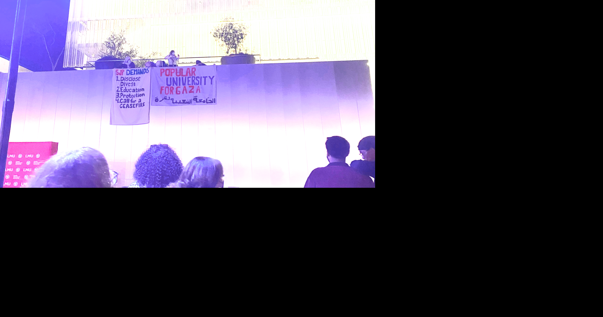 Loyola Marymount Students Protest During Commencement as John Legend ...