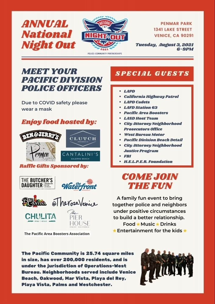 Safety First: National Night Out Slated for Tuesday | News ...