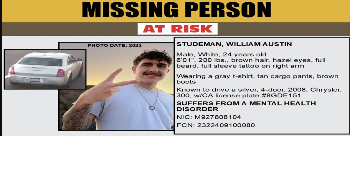 LASD Searching for Missing LA Man, 24 | News | westsidecurrent.com