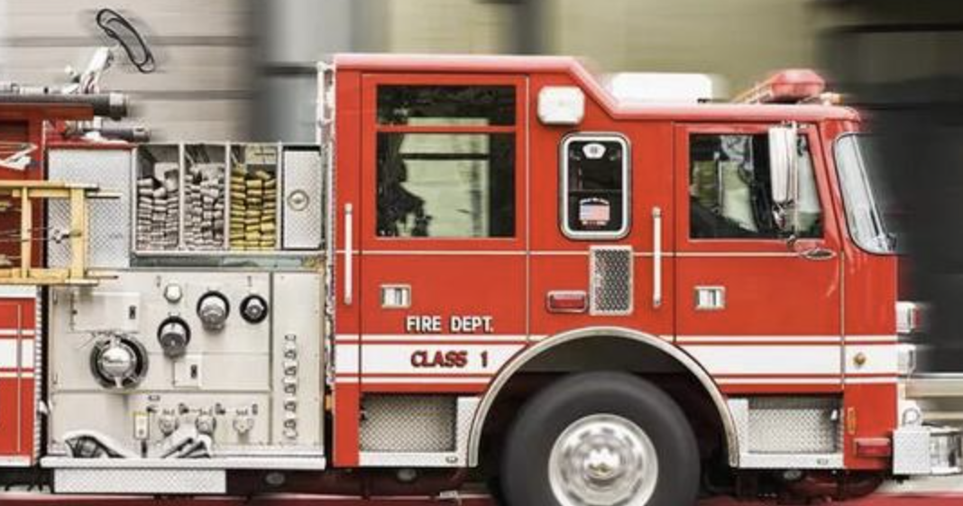 Debris Fire Engulfs Big Rig Parked in Residential Van Nuys Neighborhood ...