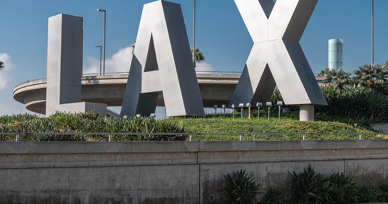LAX Sign Coming Down as Airport Expands Roadways | Valley ...
