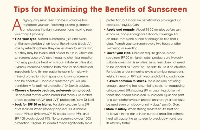 Safeguard Your Skin This Summer | Archives | westsuburbanliving.net