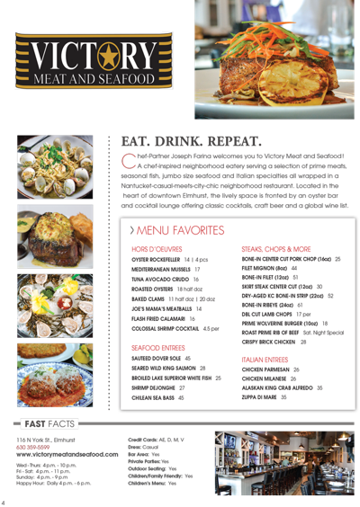 Menu Guide 2020: Victory Meat & Seafood | Archives | westsuburbanliving.net