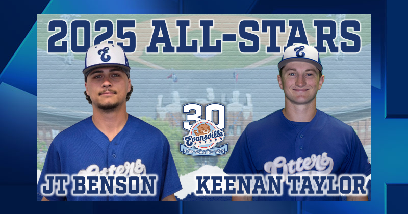 Two Evansville Otters named 2025 Frontier League All-Stars | News ...