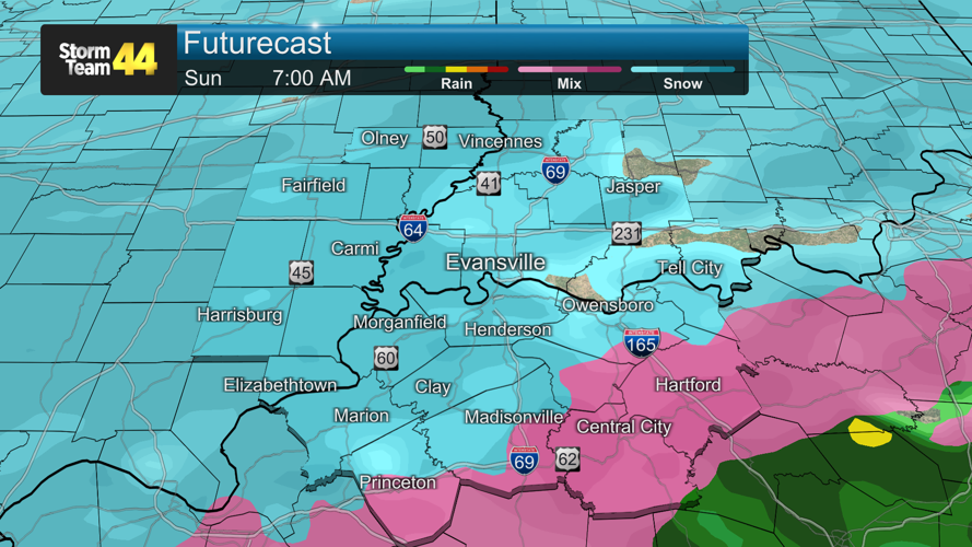 Heavy snow, sleet and extreme cold grip the Tri-State | News | wevv.com