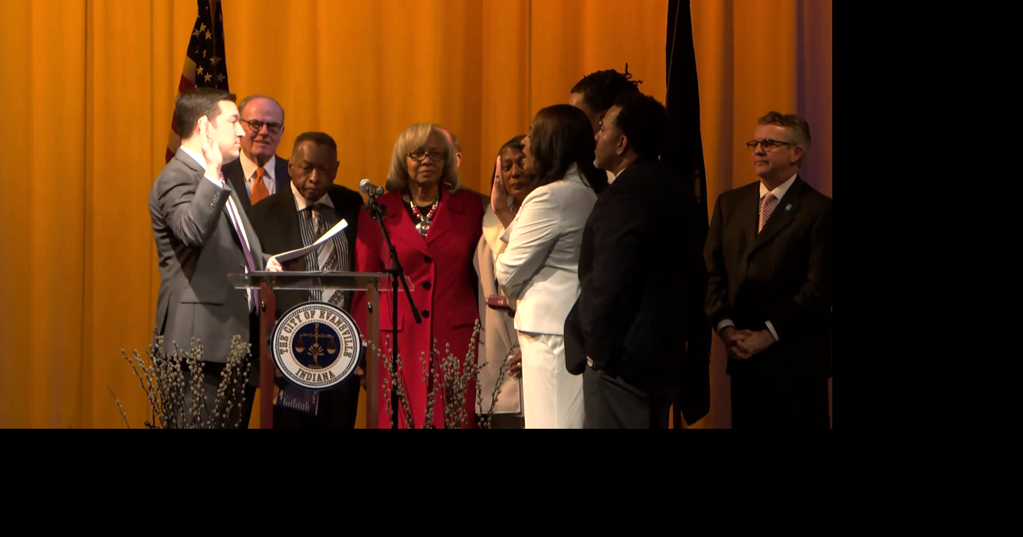 Stephanie Terry sworn in as the next mayor of Evansville | Politics ...