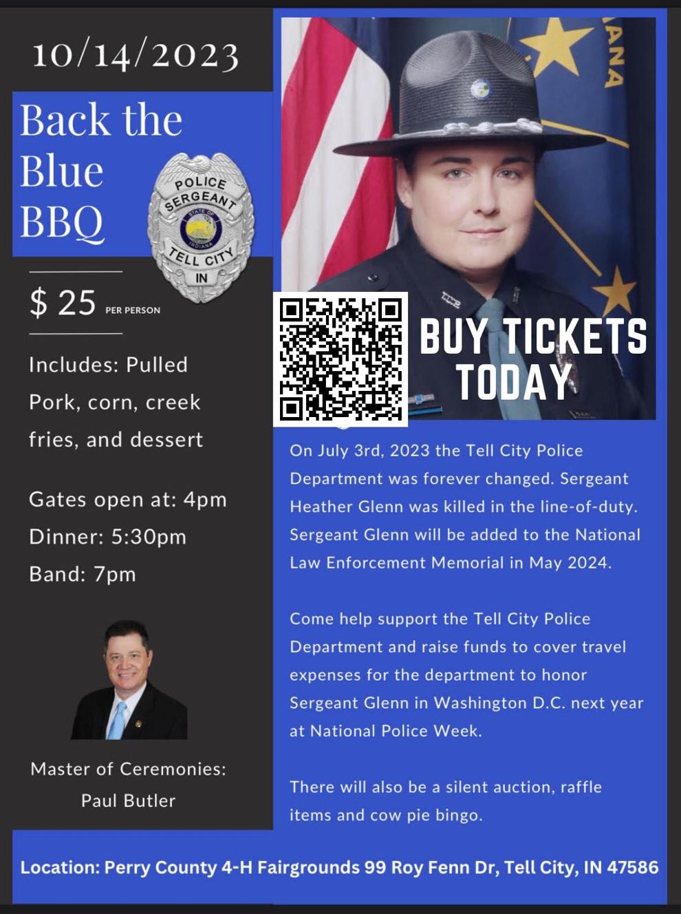 Tickets on sale for Tell City Police Dept. 'Back the Blue BBQ' | News ...
