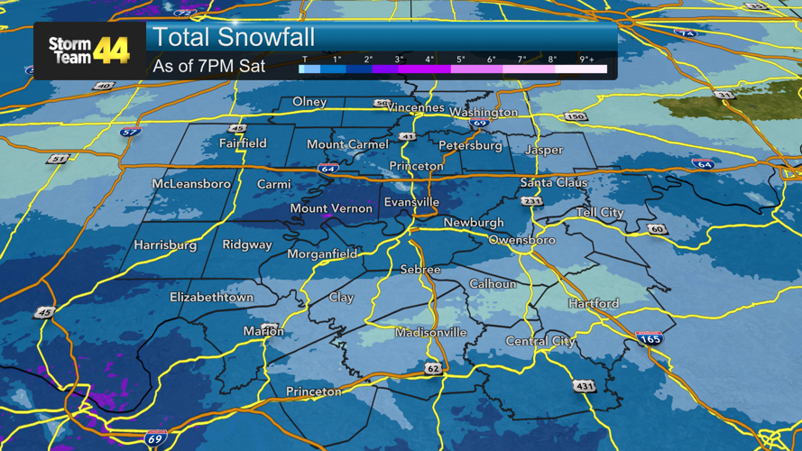 Heavy snow, sleet and extreme cold grip the Tri-State | News | wevv.com