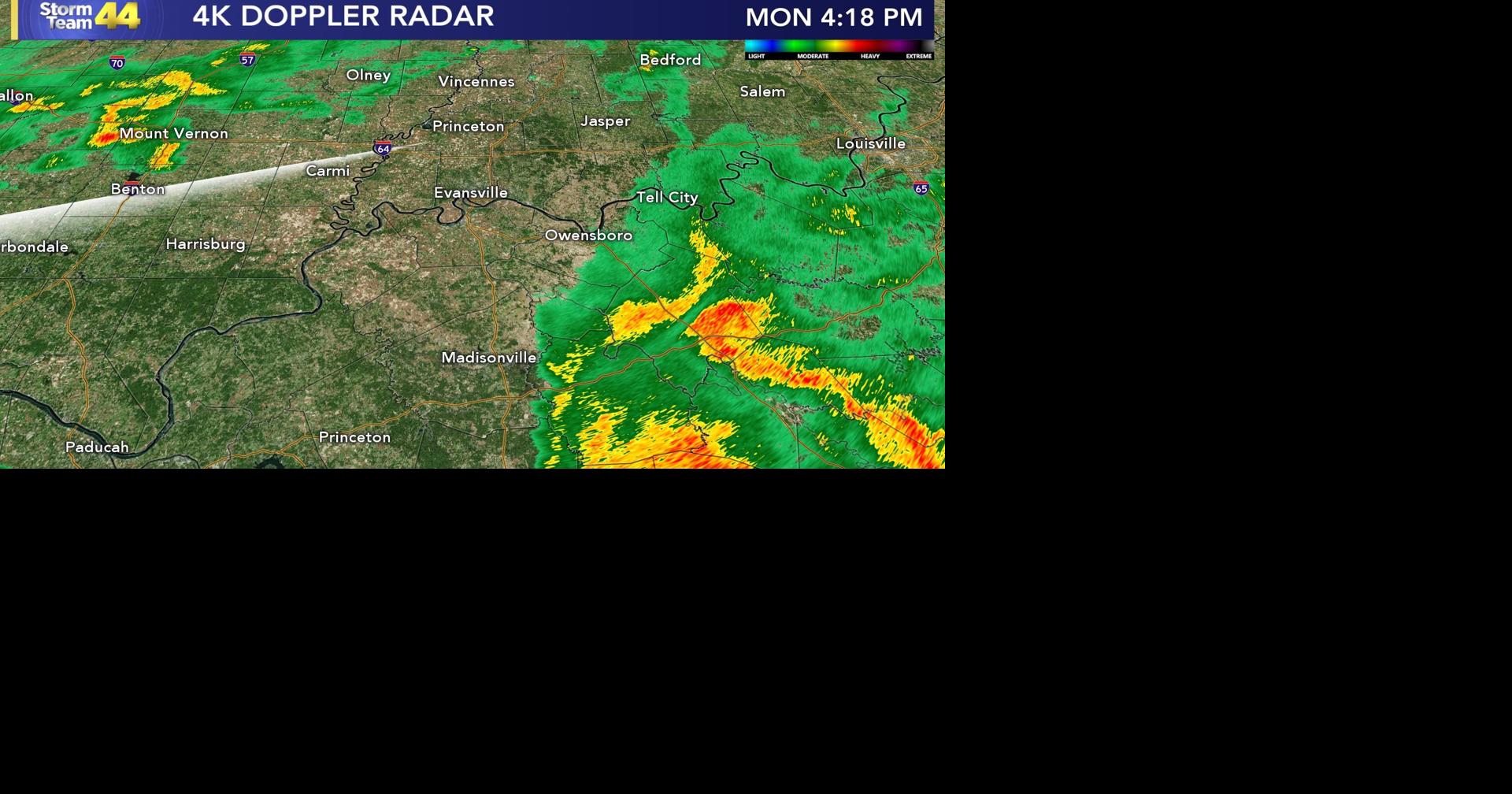 Tracking Showers Through the Evening with Big Severe Weather Threat by ...