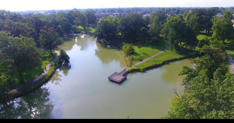 Garvin Park Lake stocked with 550 rainbow trout | Indiana | wevv.com