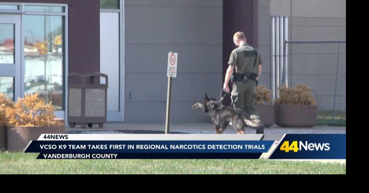 VCSO K9 team takes first in regional narcotics detection trials ...