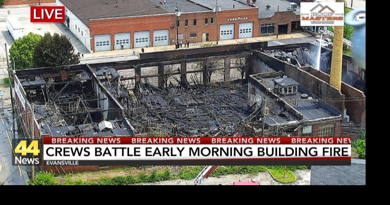 Crews continue battling fire at old Pearl Cleaners building in downtown ...