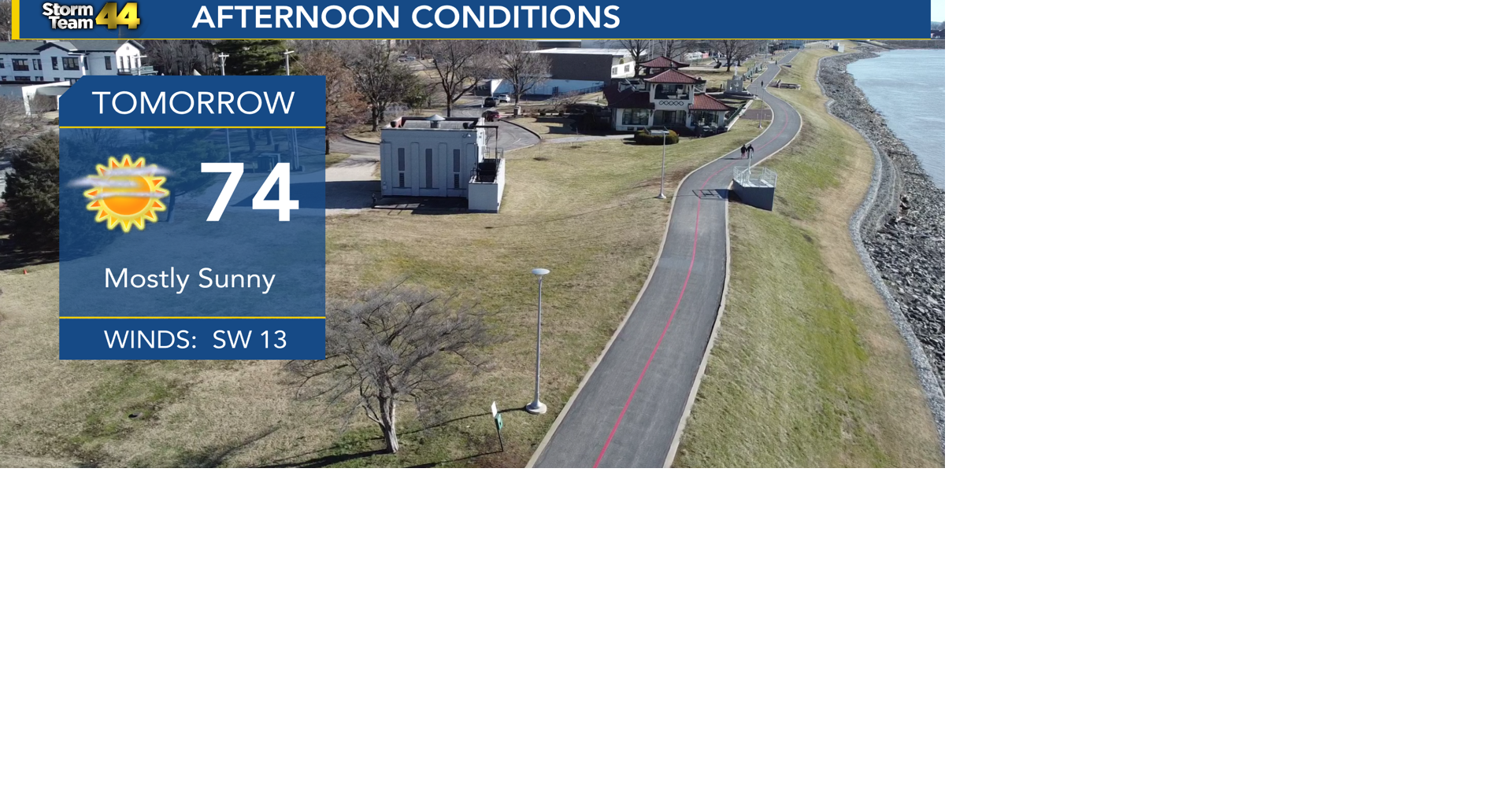 Tracking a warm Monday followed by a stormy and windy Tuesday and ...